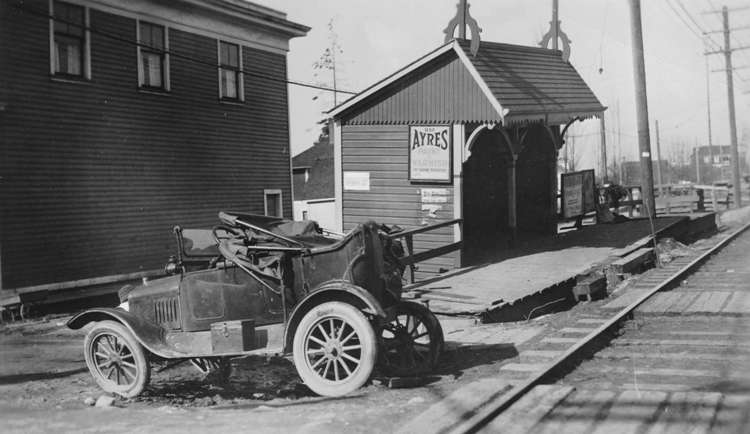 Collingwood Corner: Joyce Station before and after | Renfrew ...
